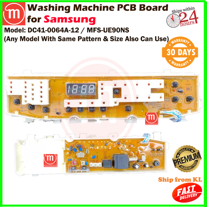 Samsung Washing Machine PCB Board DC41-0064A-12 / MFS-UE90NS | Lazada