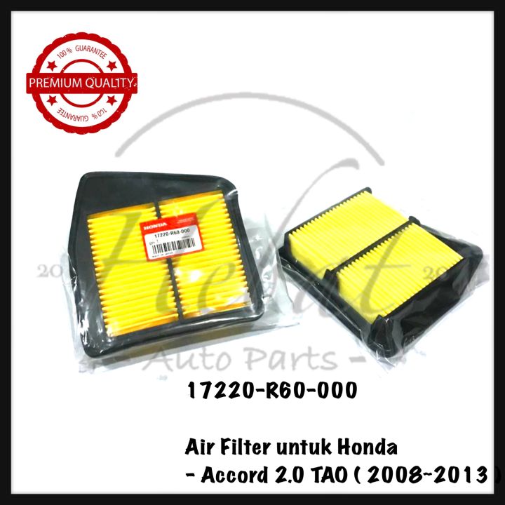 Honda Accord TAO 2.0 ( 2008-2013 ) Air Filter 17220-R60-000 TA0 | Lazada
