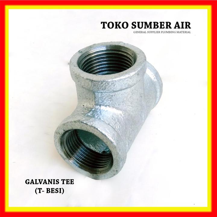 1 " GALVANIS TEE (FITTING T BESI) | Lazada Indonesia
