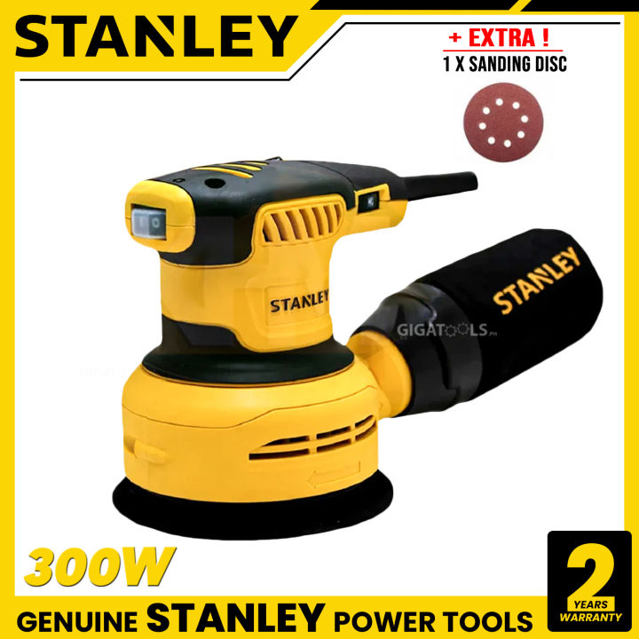 Stanley SS30 Variable Speed Random Orbital Sander ( 300W ) with ...