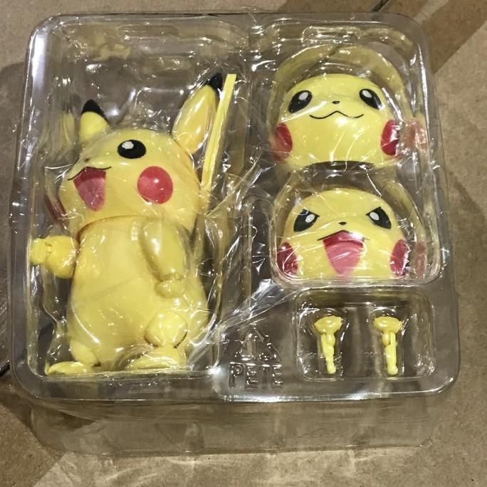 [RADABAB STORE] SHF POKEMON PIKACHU ACTION FIGURE - S.H.FIGURARTS ...