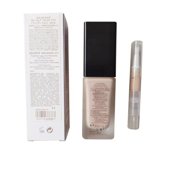 DECORTE ZEN Concealer Liquid Foundation for Long-lasting Makeup, Micro ...