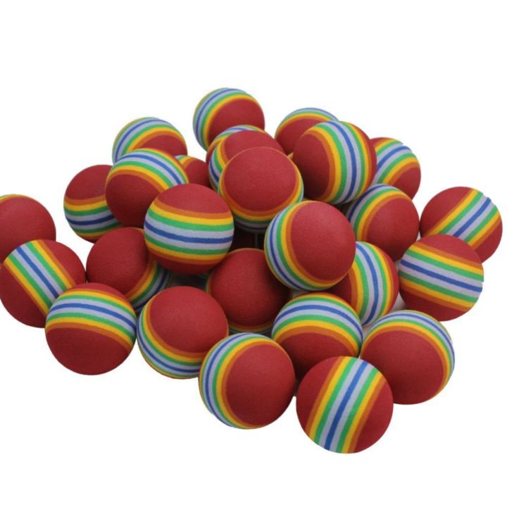 Golf Sports Golfer Training Rainbow EVA Balls For Indoor Practice ...