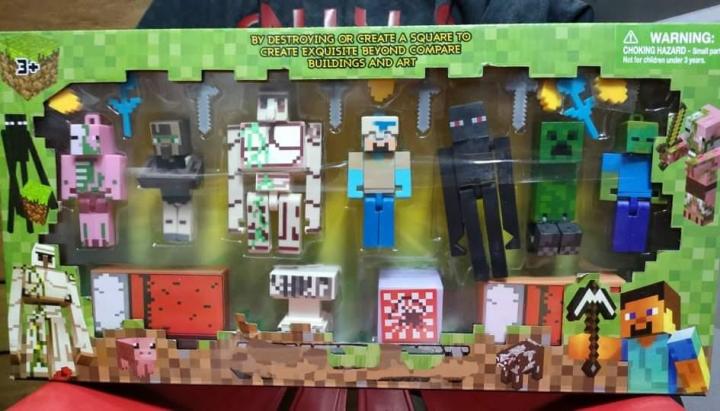 Minecraft miniature characters set | Lazada PH