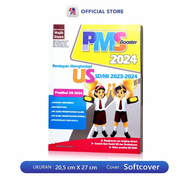 Buku Ujian SD MI 2023 2024 / PMS Booster 2024 Persiapan Menghadapi US ...