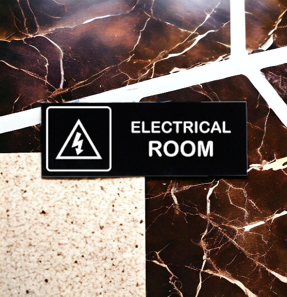 Electrical room signage board - high voltage sign - electrical room ...