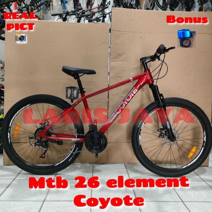 SEPEDA GUNUNG MTB 26INCH ELEMENT COYOTE MTB UKURAN 26 ELEMENT COYOTE ...