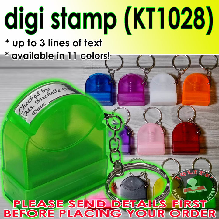 DIGI STAMP KT1028 FLASH STAMP | Lazada PH