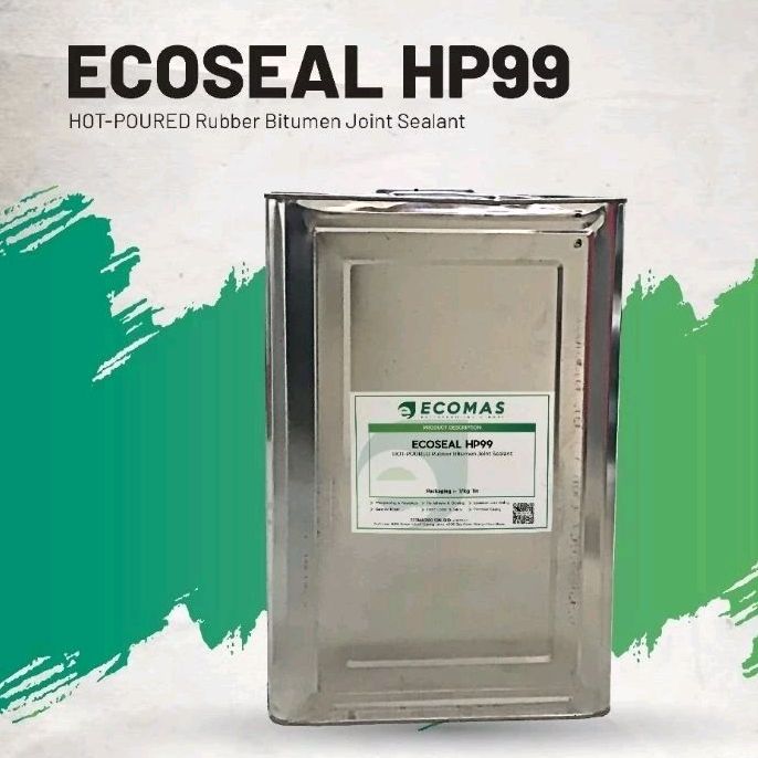 ECOSEAL HP99 (17KG) HOT POUR RUBBER BITUMEN SEALANT / BITUMEN MASAK | Lazada