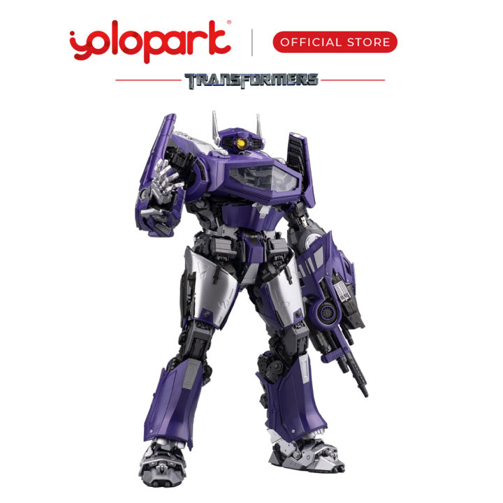 YOLOPARK TRANSFORMERS BUMBLEBEE THE MOVIE : 30CM Shockwave Model Kits ...
