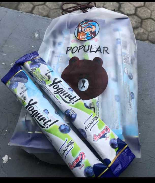 10 pcs Cimory Yogurt Stik Kemasan Pouch Rasa Blueberry | Lazada Indonesia