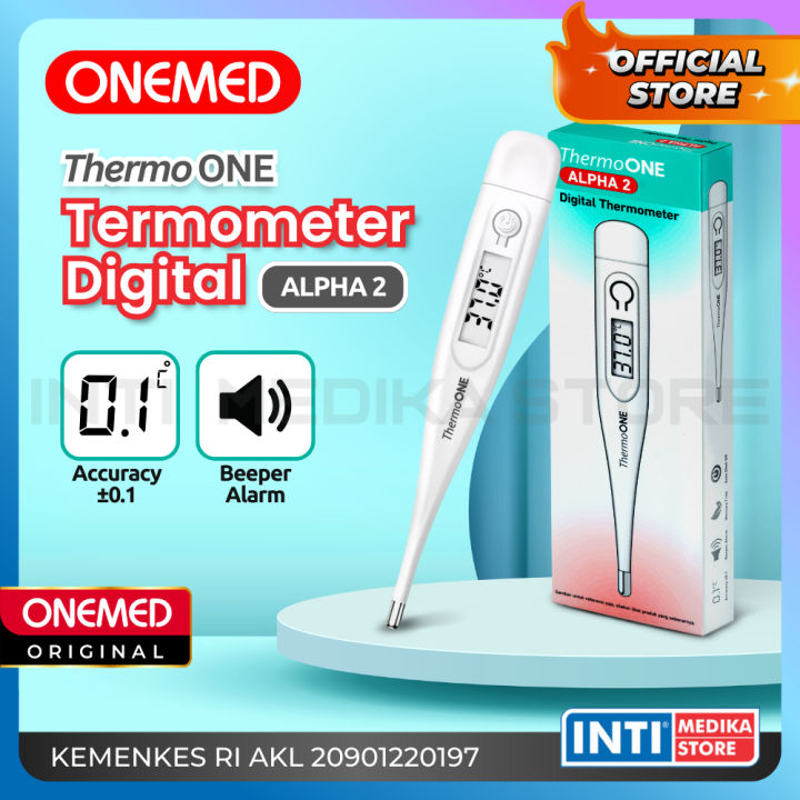 ONEMED - Thermometer Digital Thermo One ALPHA 2 | Termometer Ketiak ...