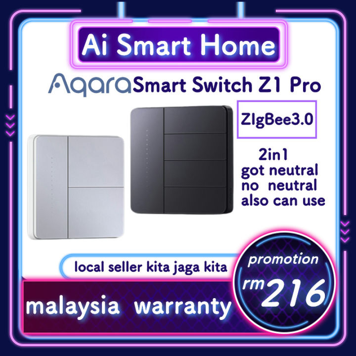 Aqara Wall Switch Z1 Pro Global Version | Lazada