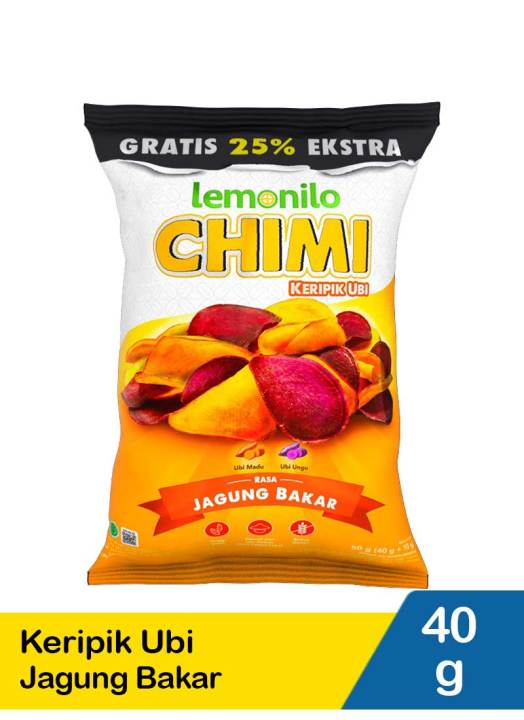 CHIMI Lemonilo Rasa Jagung Bakar Keripuk Ubi 40g | Lazada Indonesia