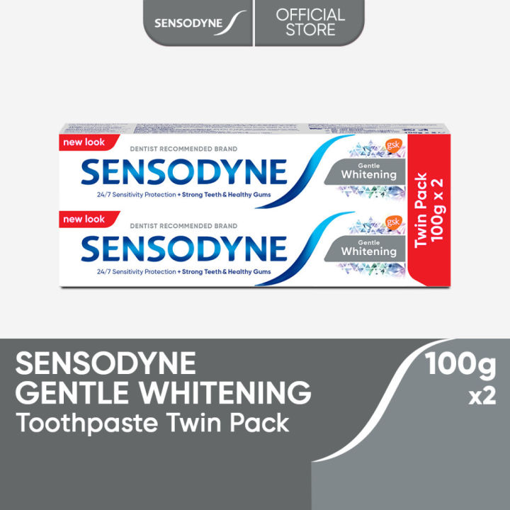 Sensodyne Gentle Whitening Toothpaste 100g (Twin Pack) # | Lazada PH