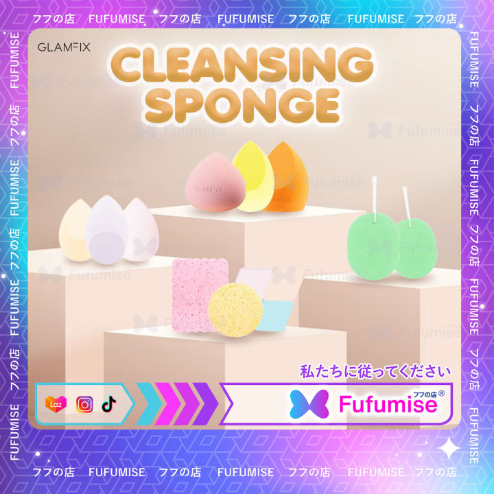 GLAM FIX Sponge Cellulose Cleansing | Facial Cleansing | Fabulous ...