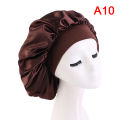 Nnuo Fashion Big Size Satin Silk Bonnet Sleep Night Cap Head Cover ...