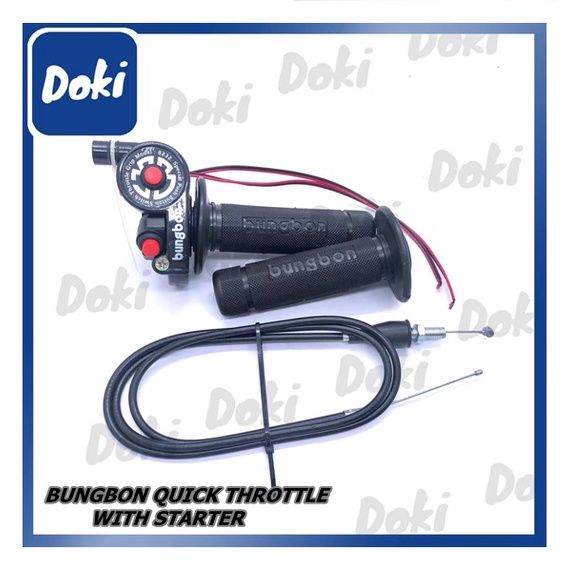 [DOKI MOTO] BUNGBON QUICK THROTTLE WITH STARTER | Lazada PH