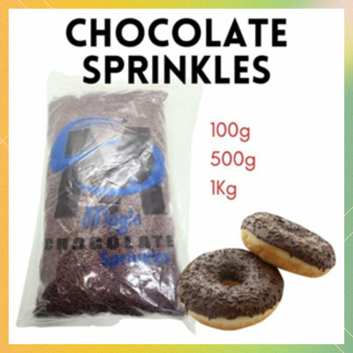 Chocolate Sprinkles Toppings for Frappe Milkshake Dessert | Lazada PH