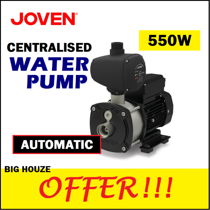 Joven JHP3-40 Centralised Automatic Domestic Water Pump 0.75HP with Stainless Steel SUS304 ...