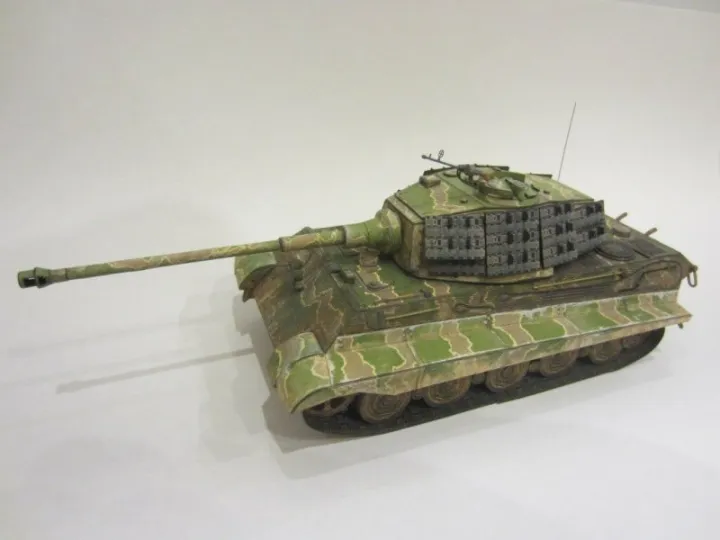 3D Paper Model of War Thunder Royal Tiger King Tank (Special Topic of ...