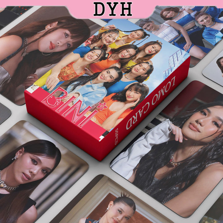 55pcs/box BINI Photocards LOMO Card STACEY SHEENA GWEN MALOI Collection ...