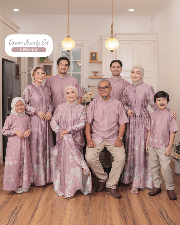 OXANA FAMGamaleea - Oxana Family Set Elegance / Sarimbit Keluarga ...