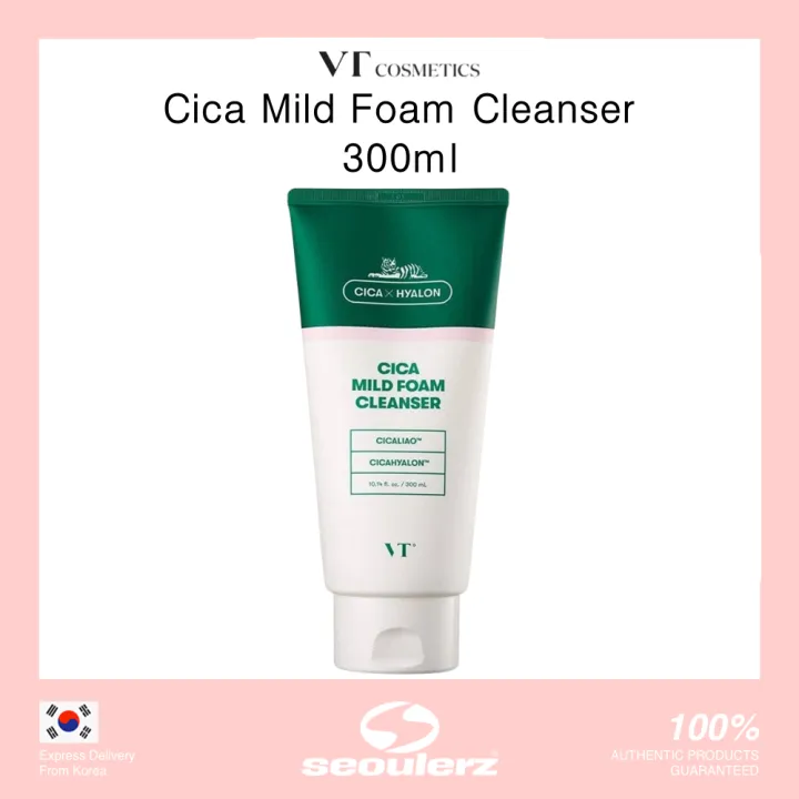 [VT] Cica Mild Foam Cleanser 300ml | Lazada Singapore