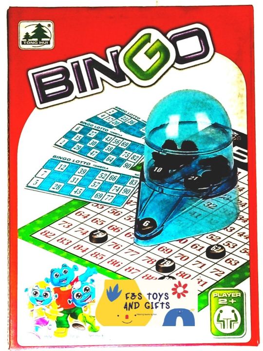 FS 781 Mini Bingo Game 90 Number Family Game | Lazada PH