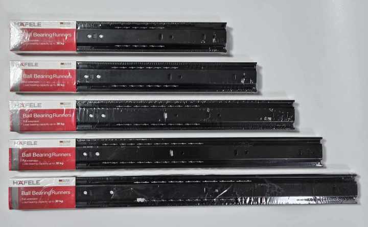 Hafele drawer guide 16" (400mm) SOFTCLOSE | Lazada PH