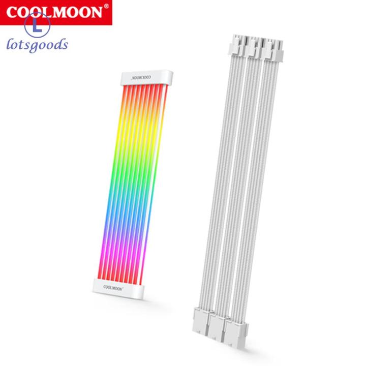 5V argb PC RGB GPU Cáp 8Pin 24Pin Sync PC cáp 3Pin x 2 + 4pin PSU RGB ...