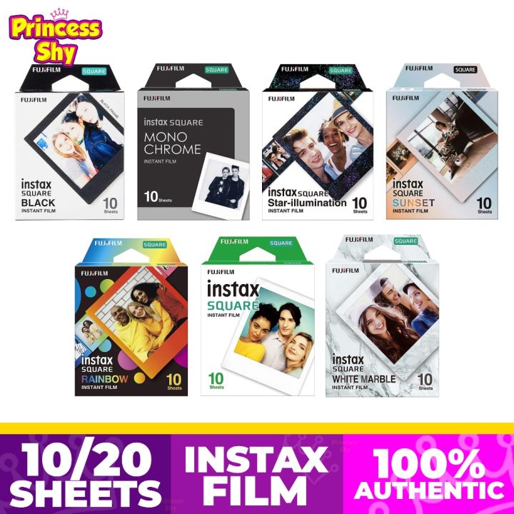 Fujifilm Instax Square Instant Film 10 sheets 20 sheets | Lazada PH