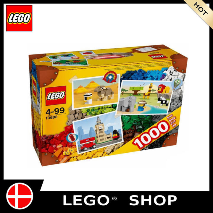 LEGO creative suitcase 10682 creative series counter building block ...