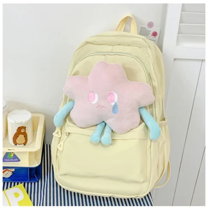 UISNMALL#U9512 Girl Cartoon 3D Star Patchwork Aesthetic Sweet Cute ...