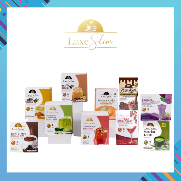 Luxe Slim Juice / Coffee (Dalandan, 4 Seasons, Macchiato, Turmerico ...