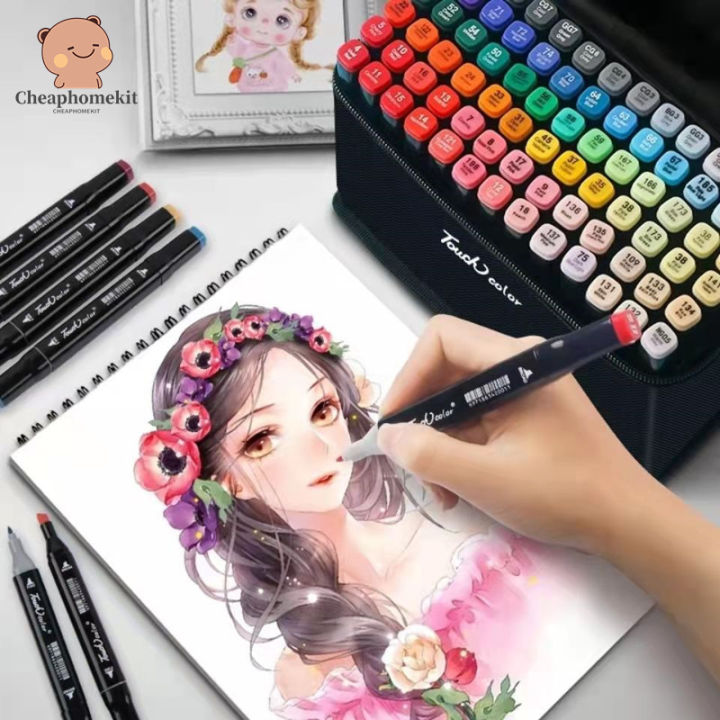 [Stock in Malaysia] 24/30/48/60/80/168/262 Colors Painting Markers ...