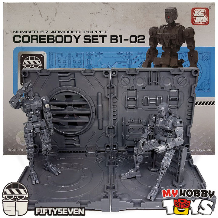 FIFTYSEVEN Model Kits - Number 57 Armored Puppet Corebody Set B1-02 ...