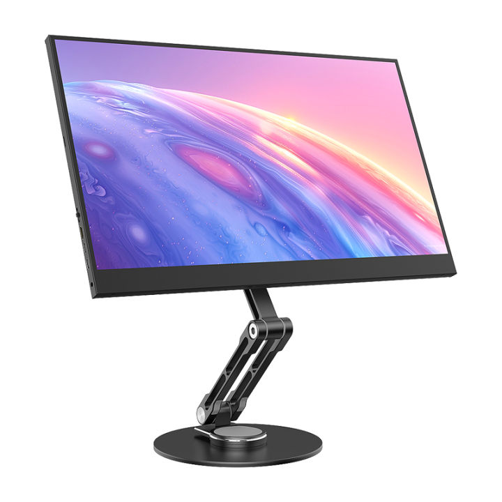 UPERFECT 10-19 inch Vertical Monitor Stand VESA Monitor Bracket Desktop ...