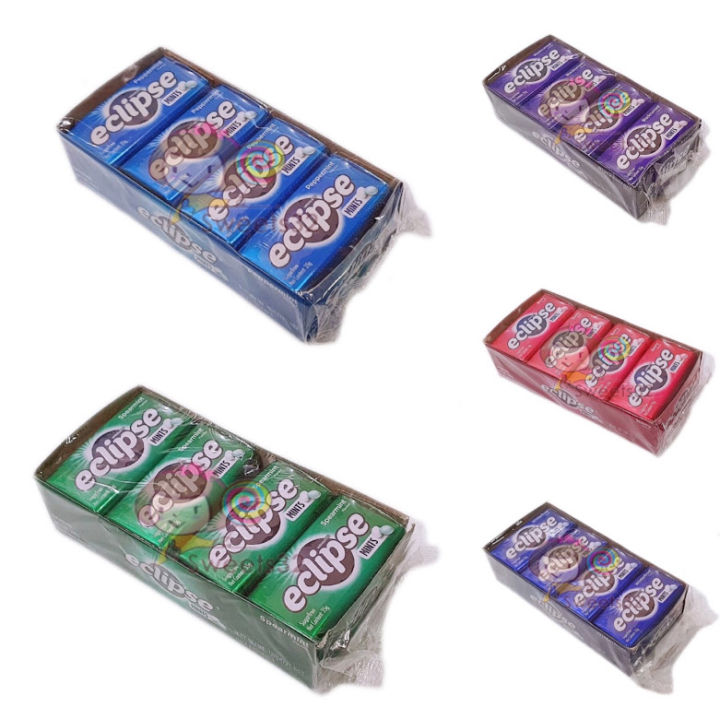 Eclipse Sugar Free Hard Mints Candy 易极无糖薄荷糖 (50's X 8 box per outer ...