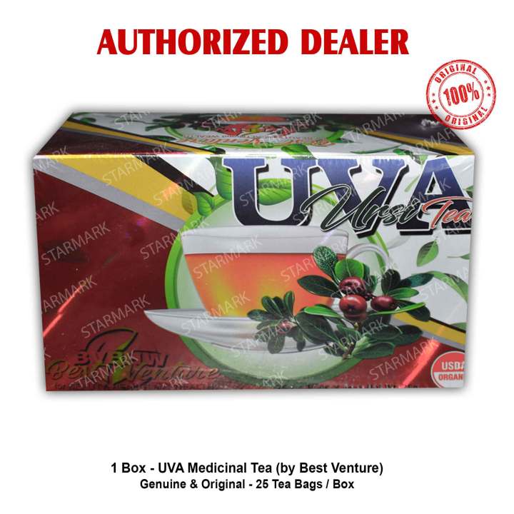 UVA Tea Red UVA Medicinal Tea Red by Best Venture 25's 25 Tea Bags per ...