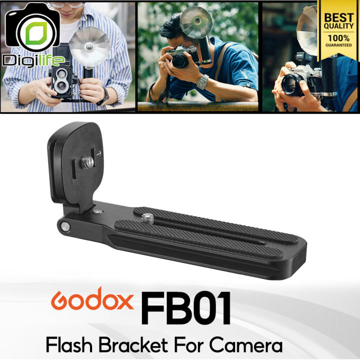 Godox FB01 Flash Bracket For Camera, Quick Release Base ( Aluminum Alloy ) / Digilife Thailand ...