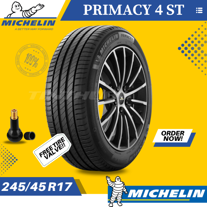 MICHELIN Tires 245/45 R17 - PRIMACY 4 ST | Lazada PH