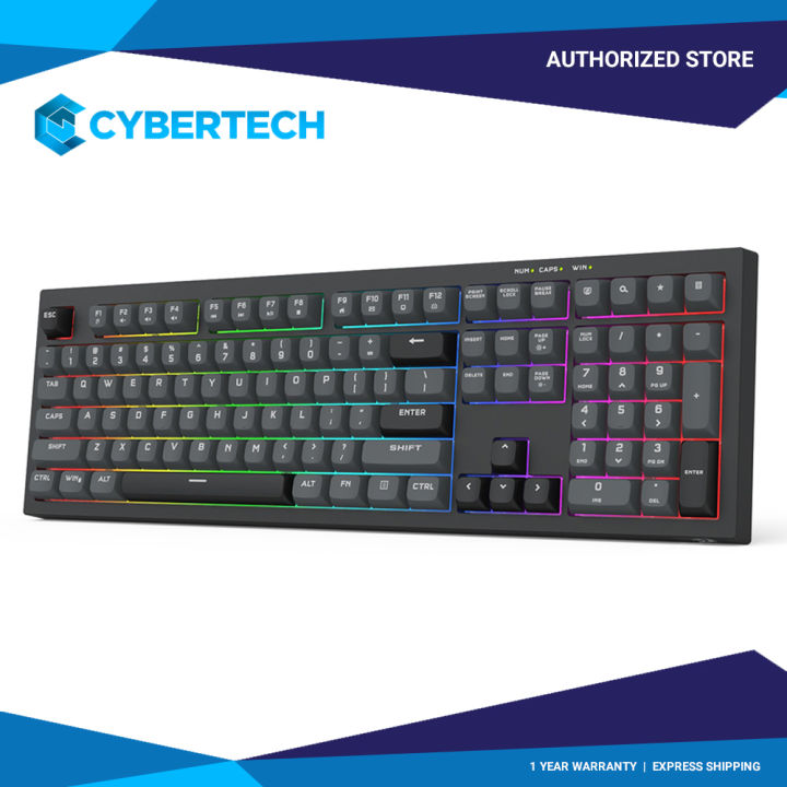 Redragon K518-RGB CRUX 108 KEY Wired RGB Membrane Gaming Keyboard ...