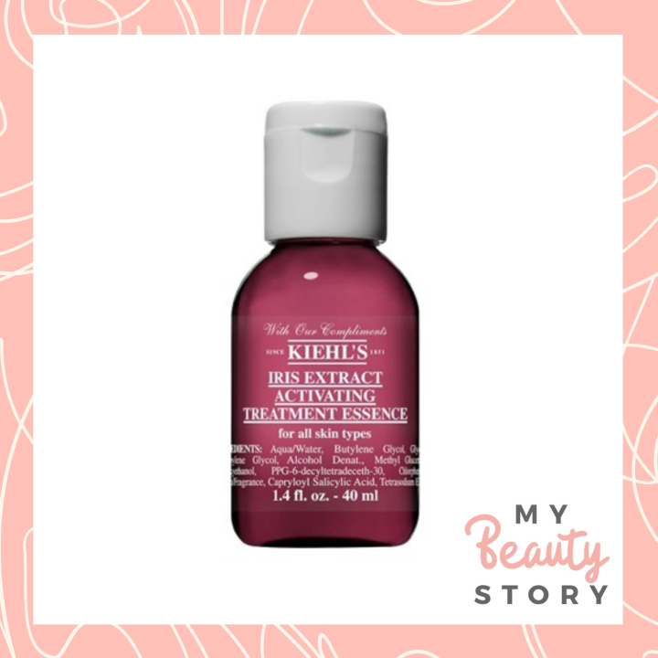 Kiehls Iris Extract Activating Treatment Essence 40ml Lazada Ph