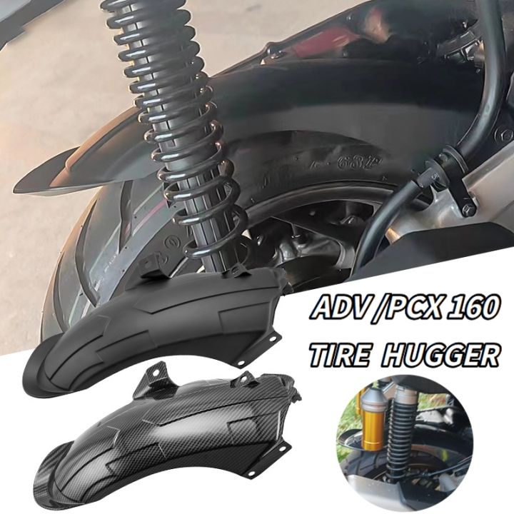 Motocycle TIRE HUGGER LONG REAR FENDER MUD GUARD FOR ADV/PCX 160 ...