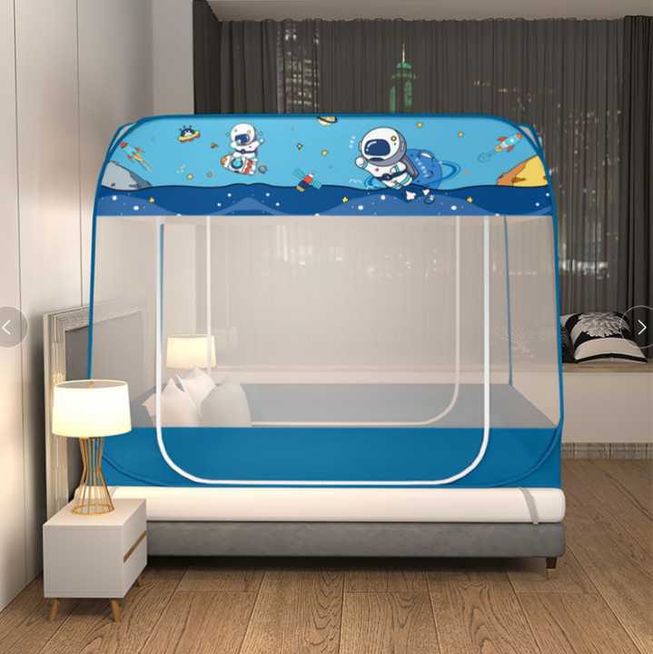 Ready Stock! Mosquito net is easy to install anti-fall bracket tent ...