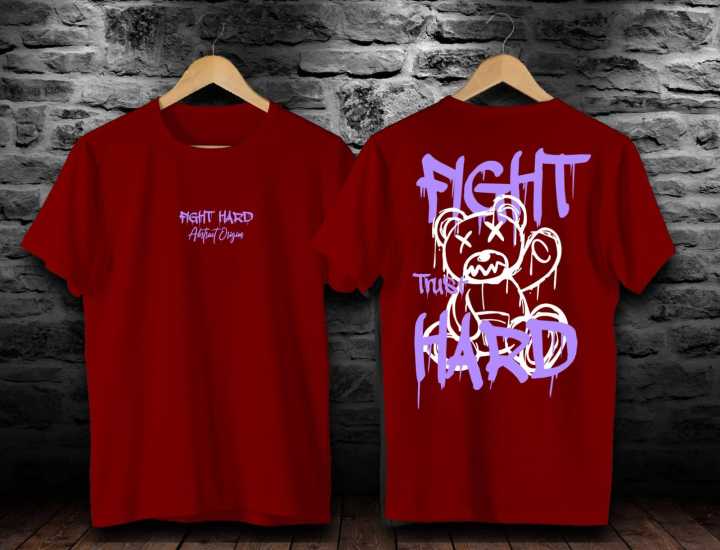 KAOS DISTRO BEAR FIGHT HARD / BAJU DISTRO PRIA / KAOS PRIA KEREN ... KAOS DISTRO BEAR FIGHT HARD / BAJU DISTRO PRIA / KAOS PRIA KEREN ...