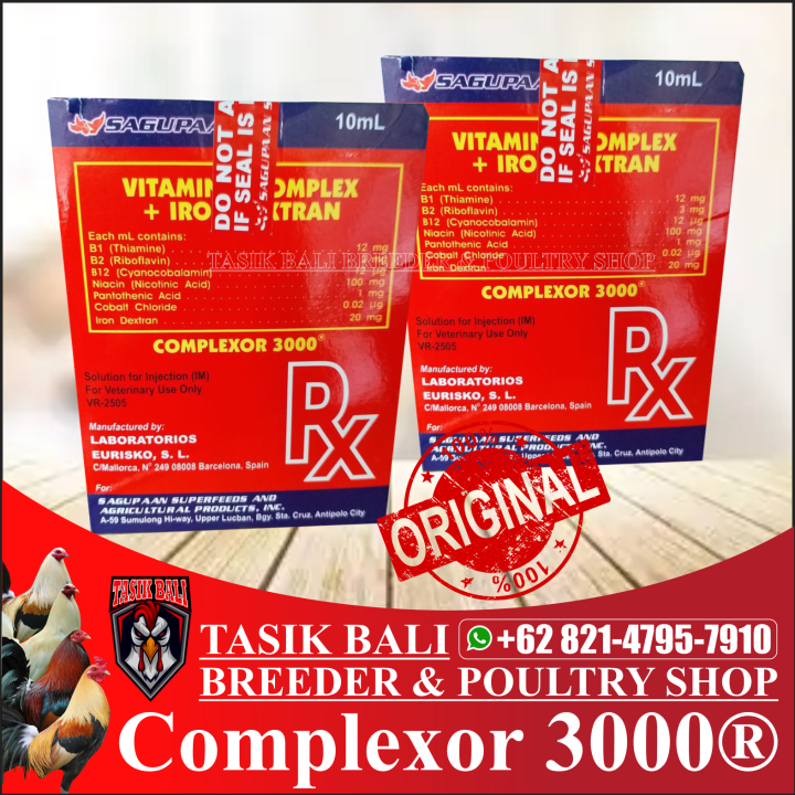 COMPLEXOR 3000 ,DOPING, PEMULIHAN, VITAMIN ANTI STRESS UNTUK AYAM ...