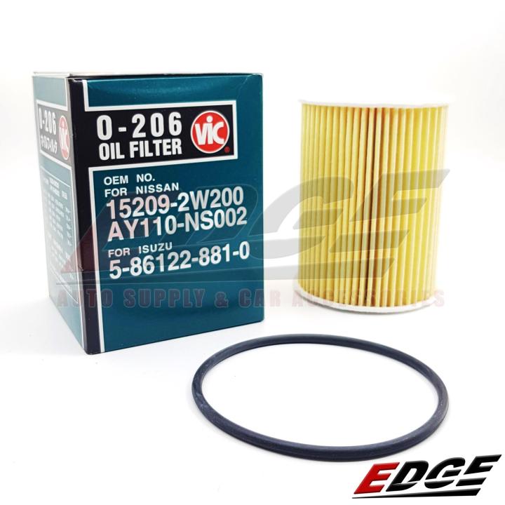 VIC O-206 Car Oil Filter Element Type for NISSAN PATROL NISSAN URVAN ...