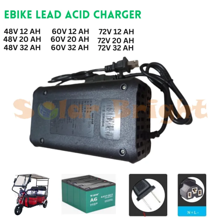 EBIKE LEAD ACID BATTERY CHARGER Fast Charging 48V 12AH 48V 20AH 48V ...